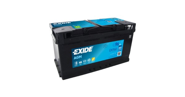 ΜΠΑΤΑΡΙΑ EXIDE AGM EK960 12V 96AH ΕΥΡΩΠΑΙΚΟΥ ΤΥΠΟΥ