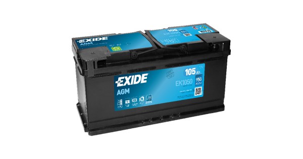 ΜΠΑΤΑΡΙΑ EXIDE AGM EK1050 12V 105AH ΕΥΡΩΠΑΙΚΟΥ ΤΥΠΟΥ