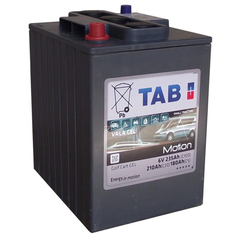 ΜΠΑΤΑΡΙΑ TAB GOLF CART GEL 6V 210AH DEEP CYCLE